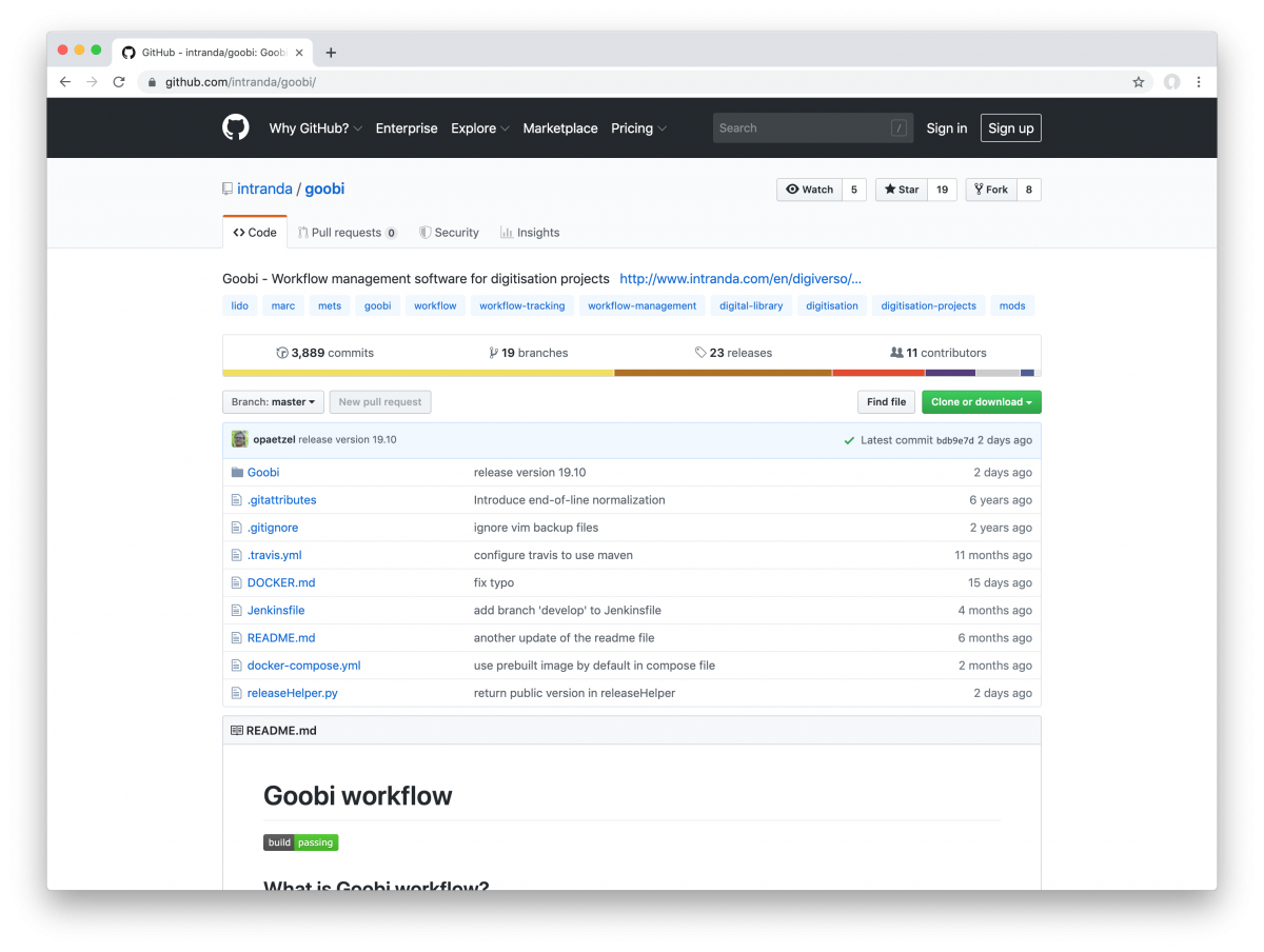 Goobi Community – Collaboration plattform for the Goobi community