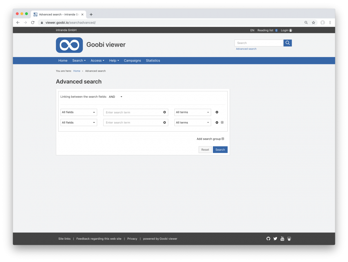 Goobi viewer – Goobi Community