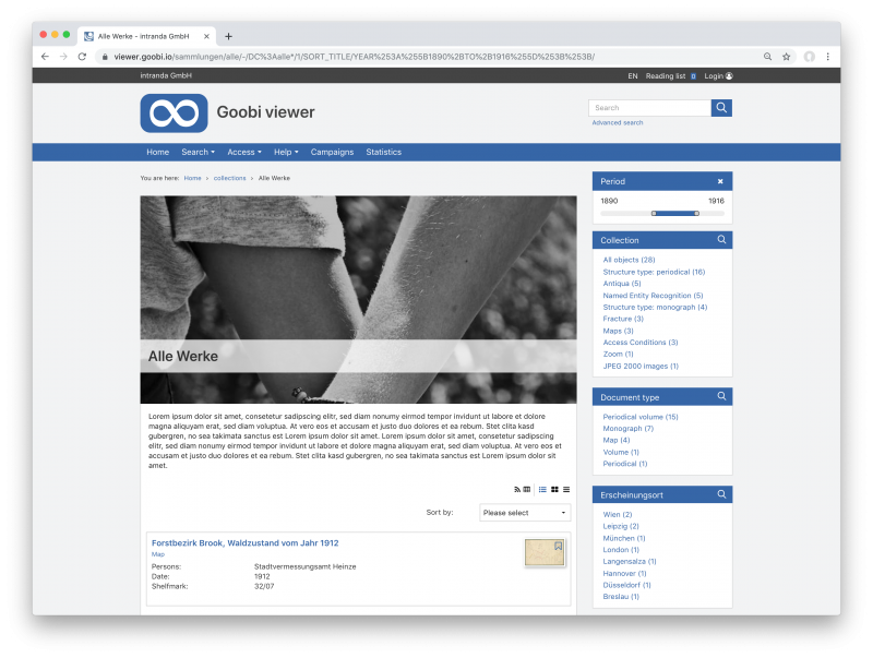 Goobi viewer – Goobi Community